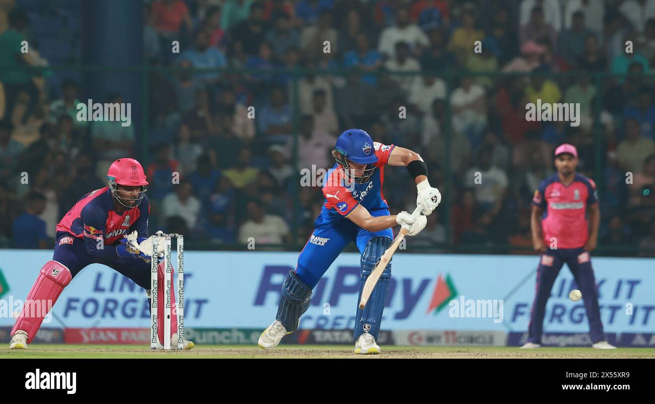 May 7, 2024, New Delhi, Delhi, India: Tristan Stubbs of Delhi Capitals during Match No 56 of ...
