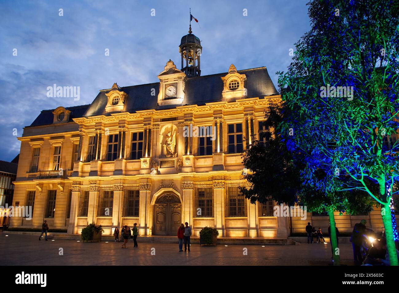 Hotel de Ville, Place Alexandre Israël, Troyes, Champagne-Ardenne ...