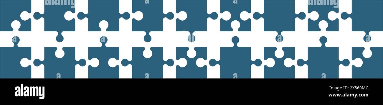 Jigsaw puzzle template pieces, pattern for game backgrounds. Flat ...
