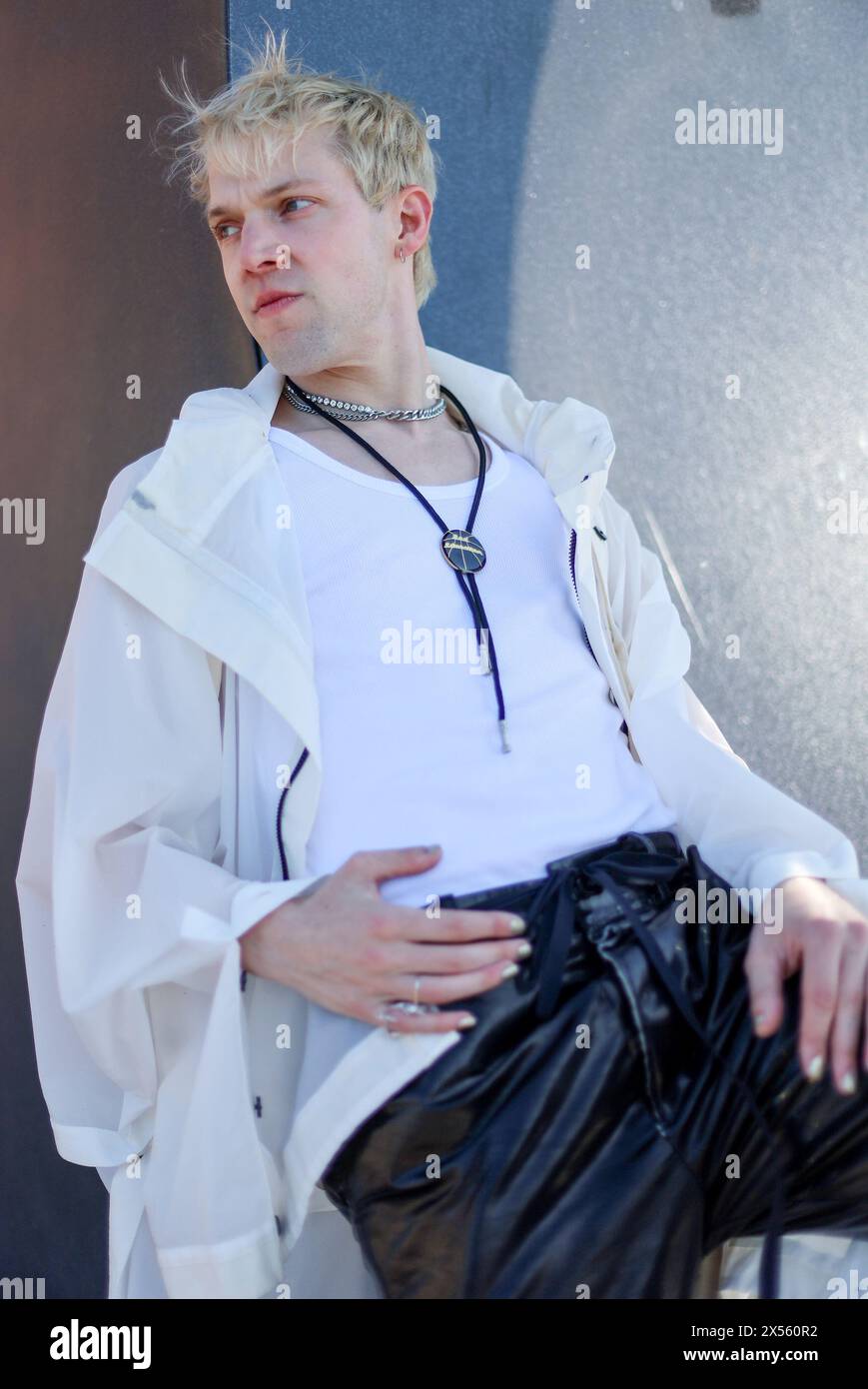 Malmo, Sweden. 07th May, 2024. Belgian candidate for the 2024 ...