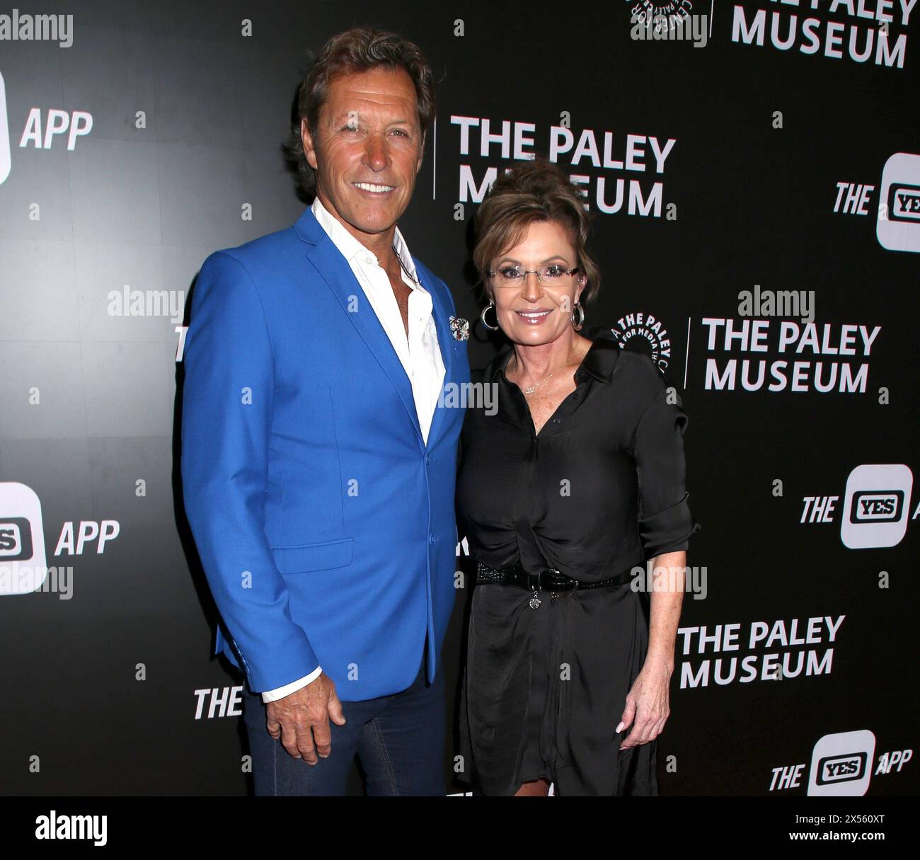 New York City, USA. 06th May, 2024. Ron Duguay and Sarah Palin ...