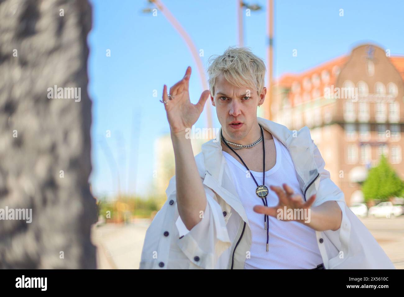 Malmo, Sweden. 07th May, 2024. Belgian candidate for the 2024 ...