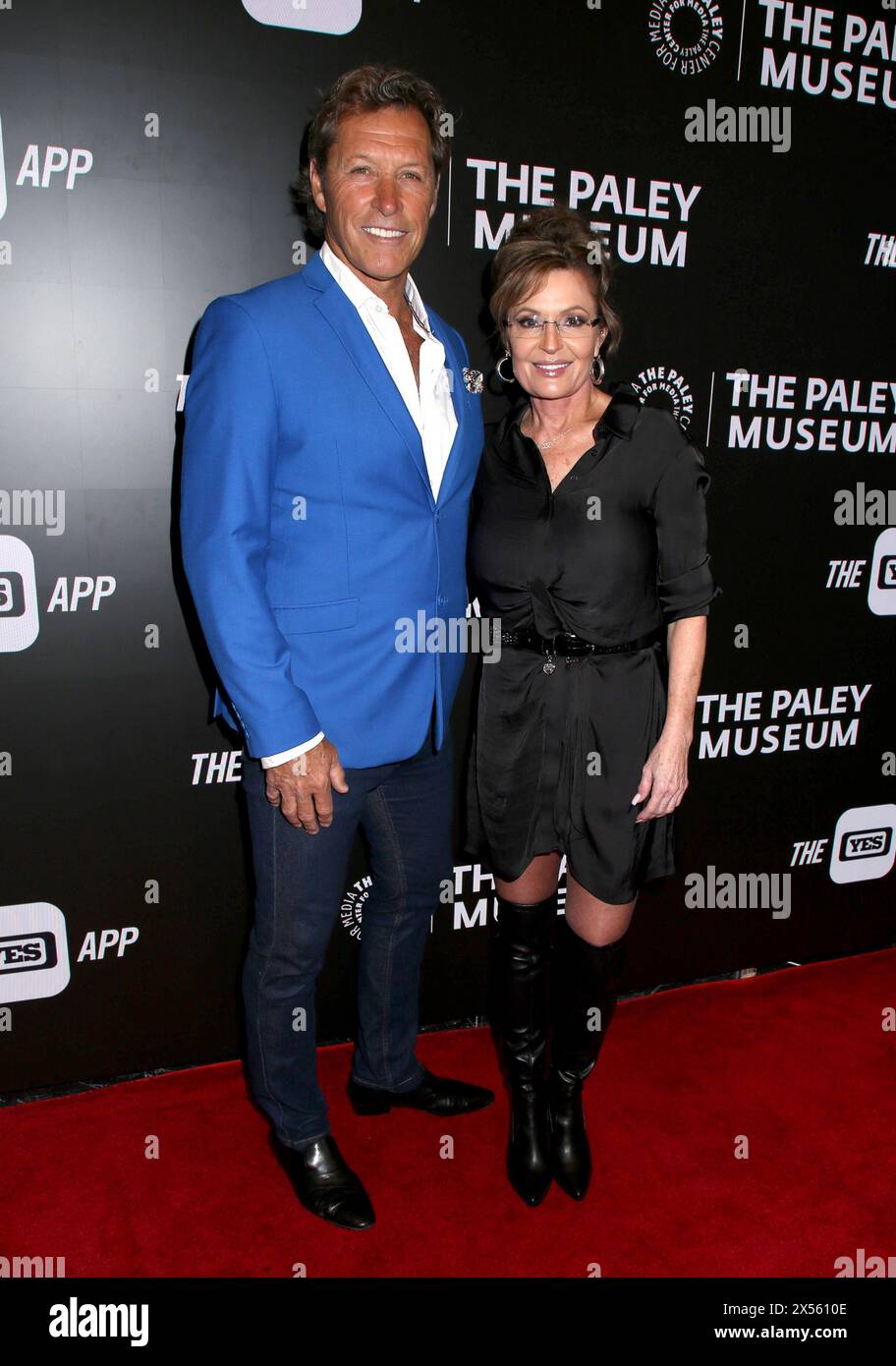 New York City, USA. 06th May, 2024. Ron Duguay and Sarah Palin ...