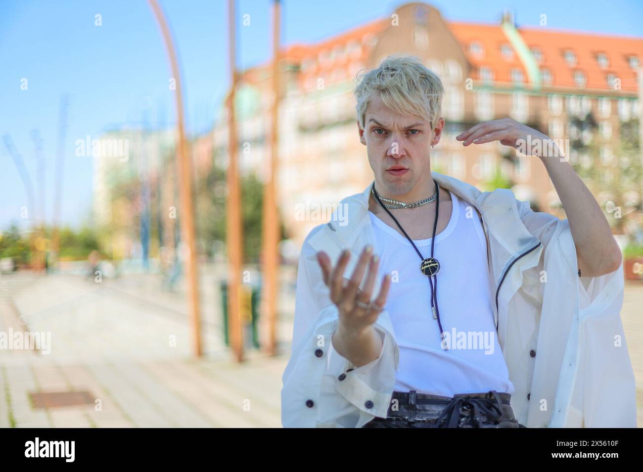 Malmo, Sweden. 07th May, 2024. Belgian candidate for the 2024 ...