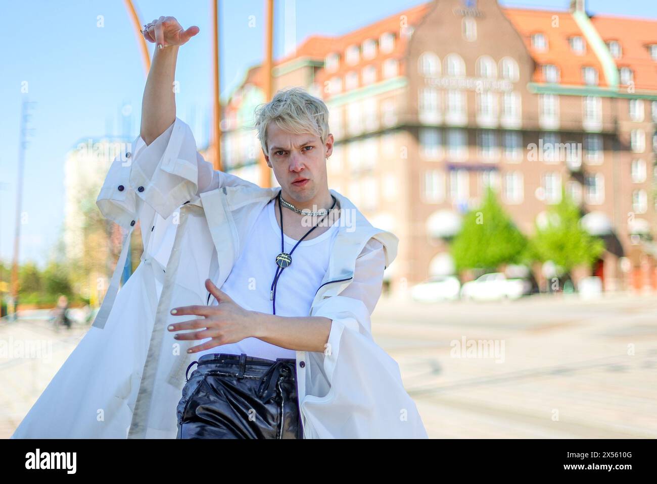 Malmo, Sweden. 07th May, 2024. Belgian candidate for the 2024 ...