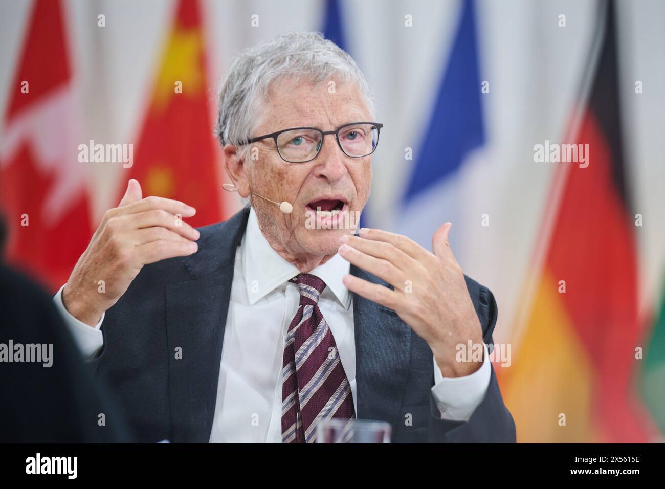Berlin, Germany. 07th May, 2024. Bill Gates, founder of Microsoft ...