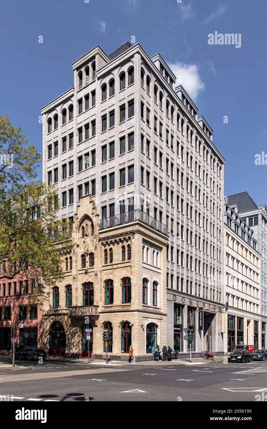 the Dominium office building on Tunisstrasse in the city center, the ...