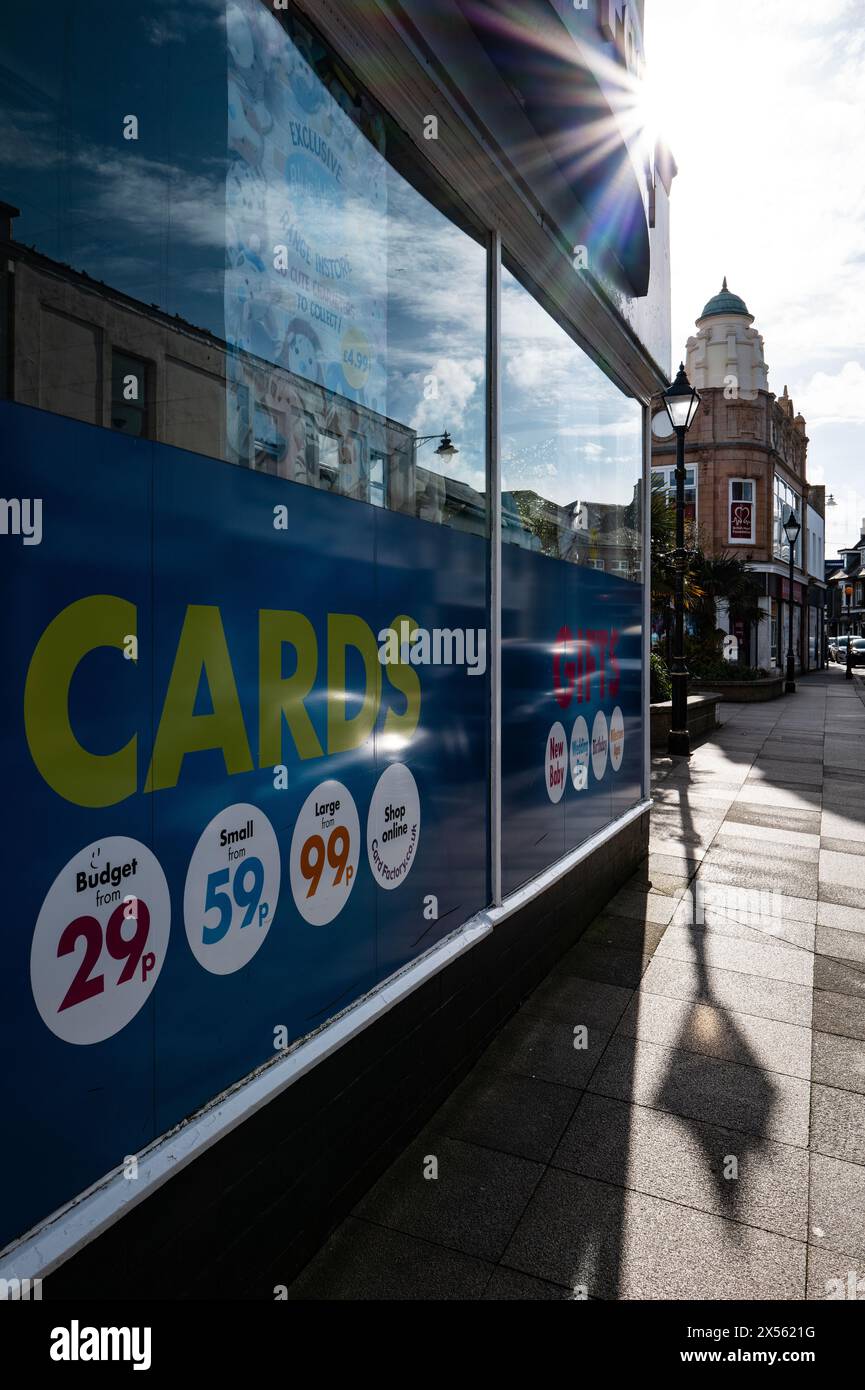 CAMBORNE TOWN CENTRE Stock Photo - Alamy