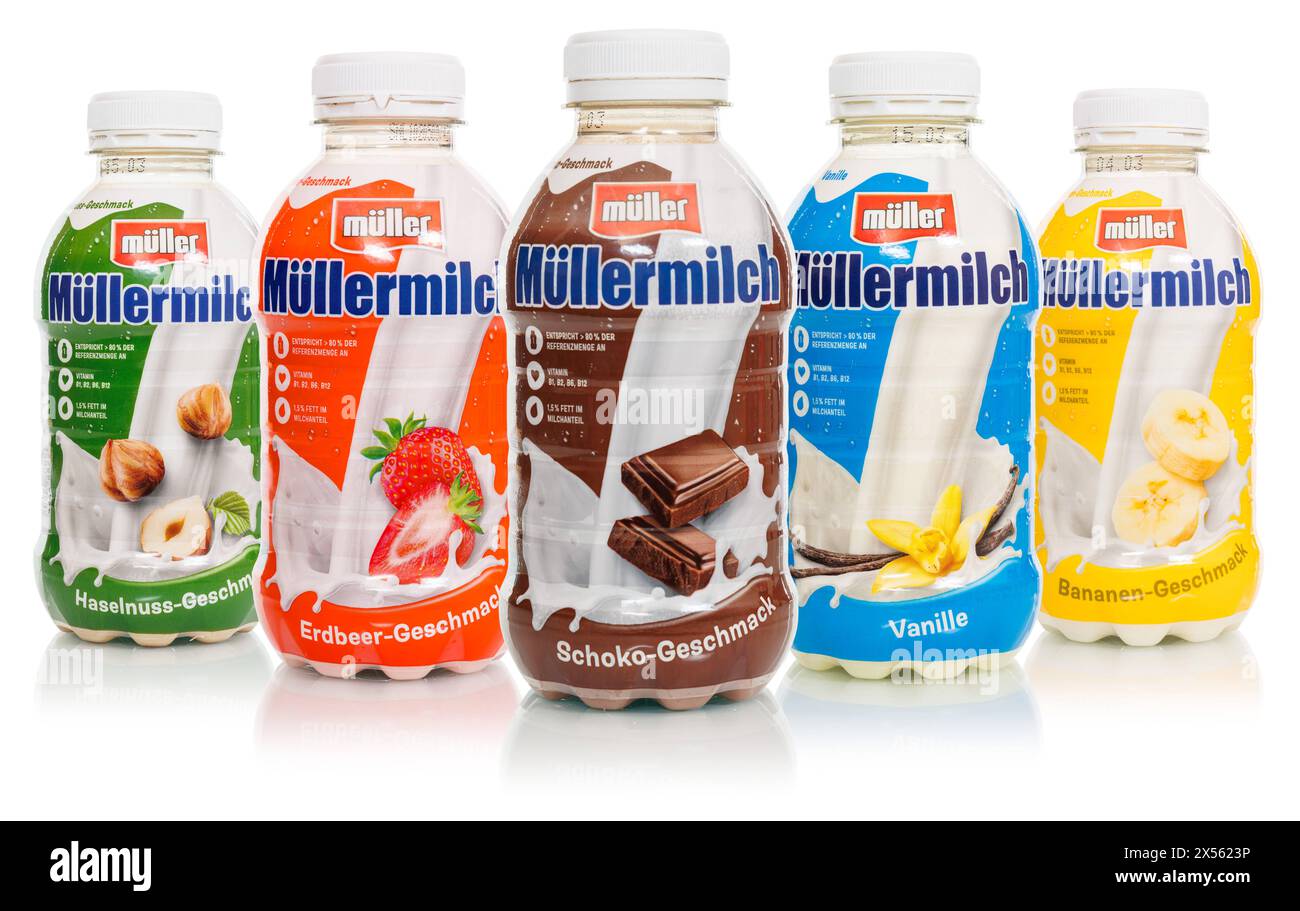 Milch in flaschen Cut Out Stock Images & Pictures - Alamy