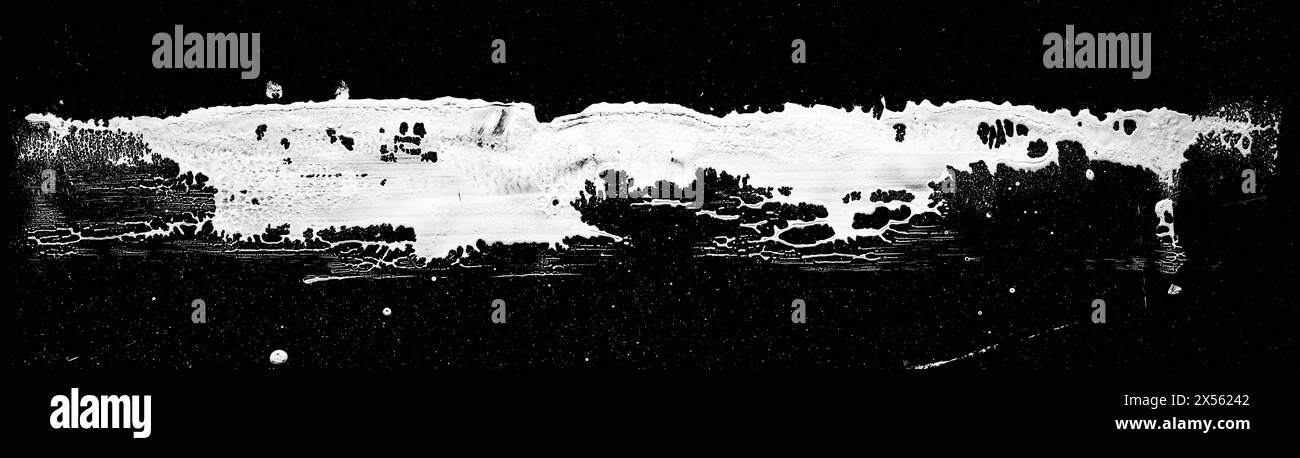 Abstract Black and White Textured Bold Stroke with Strong Contrast ...