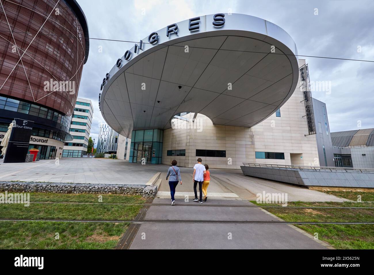 Palais des Congres, Boulevard de Champagne, Dijon, Côte d´Or, Burgundy ...