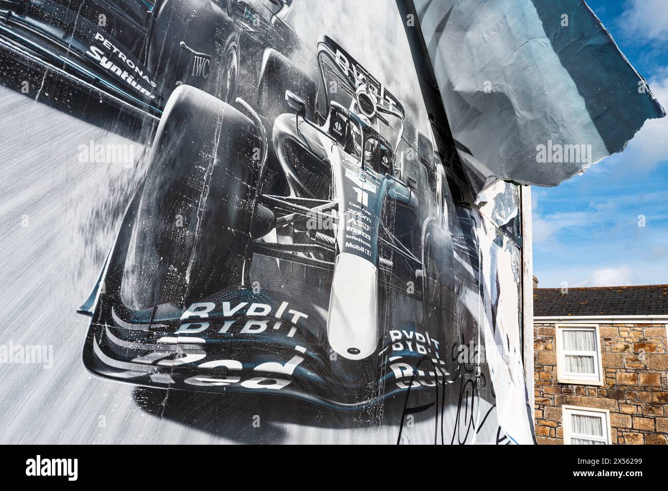 CAMBORNE TOWN CENTRE Stock Photo - Alamy