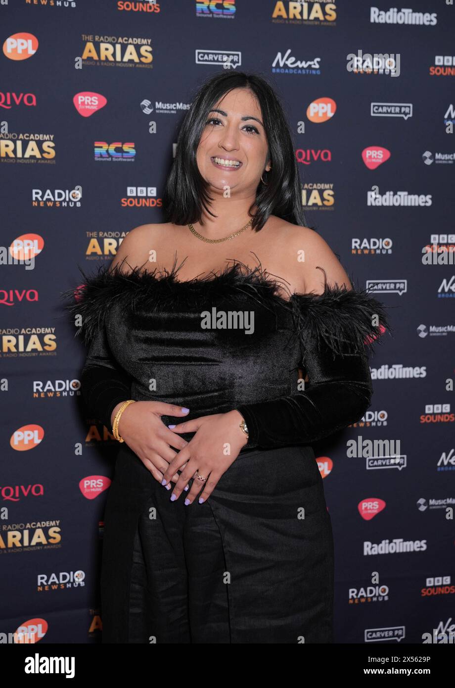 Coco Khan attending the Radio Academy ARIAS at the Theatre Royal Drury ...