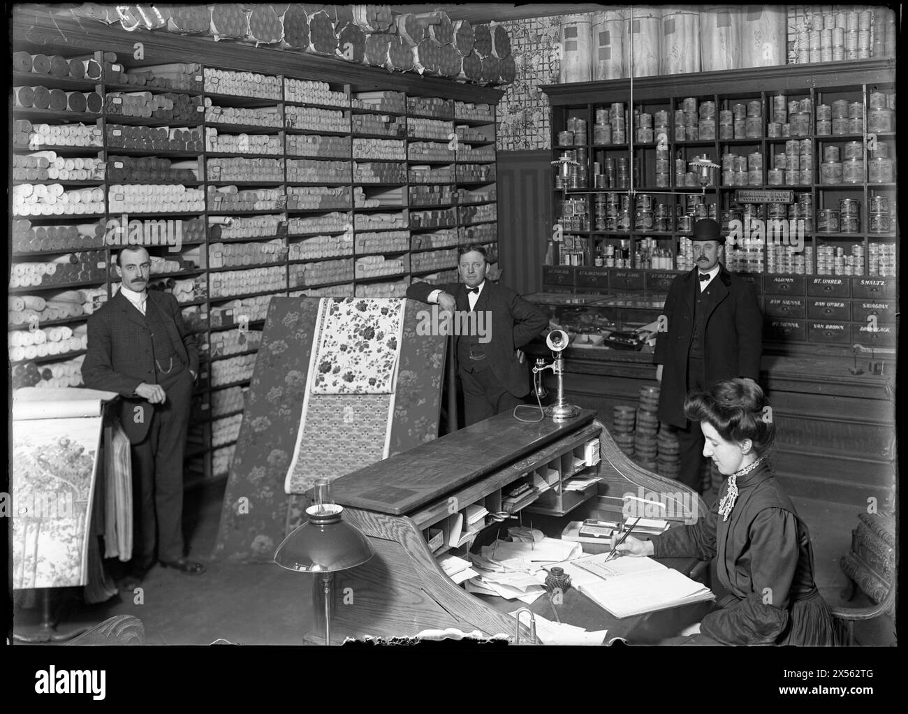 Clerks history historical archive archival hi-res stock photography and ...