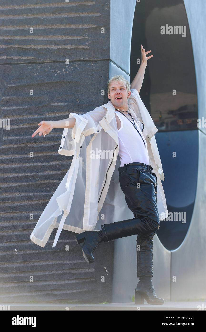 Malmo, Sweden. 07th May, 2024. Belgian candidate for the 2024 ...