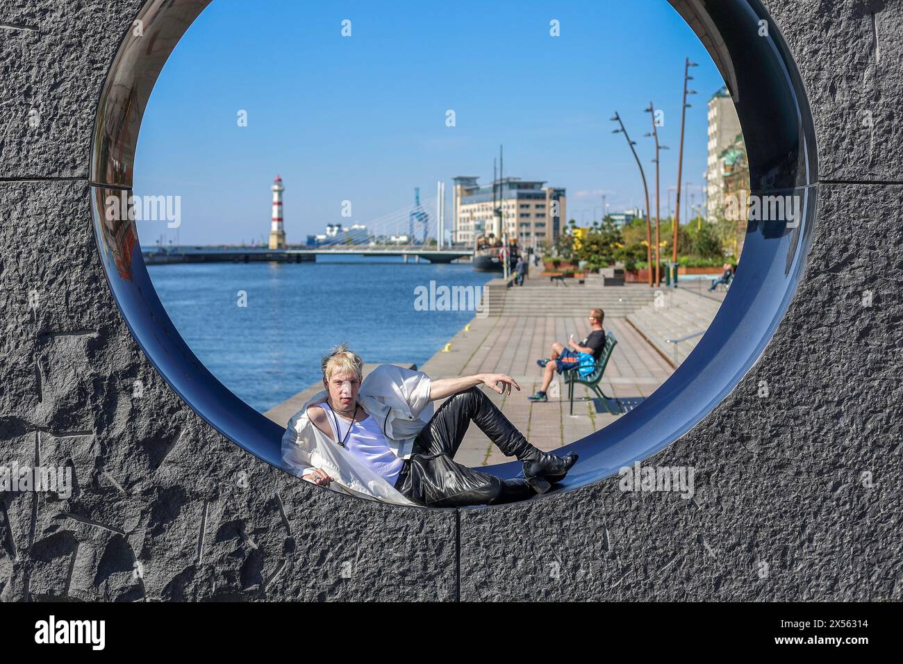 Malmo, Sweden. 07th May, 2024. Belgian candidate for the 2024 ...