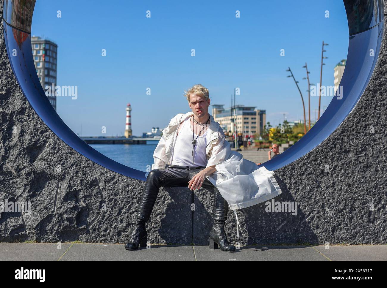 Malmo, Sweden. 07th May, 2024. Belgian candidate for the 2024 ...