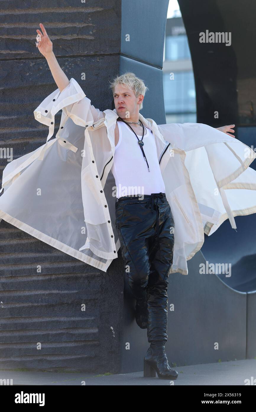 Malmo, Sweden. 07th May, 2024. Belgian candidate for the 2024 ...