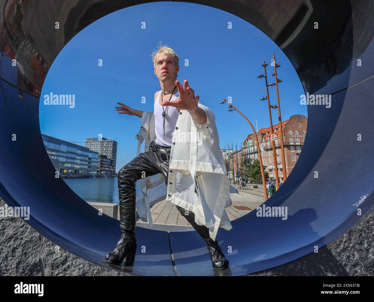 Malmo, Sweden. 07th May, 2024. Belgian candidate for the 2024 ...