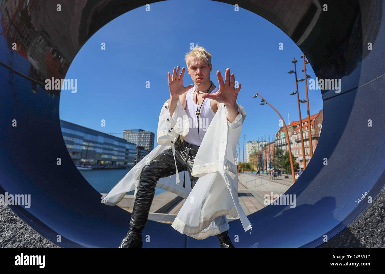 Malmo, Sweden. 07th May, 2024. Belgian candidate for the 2024 ...