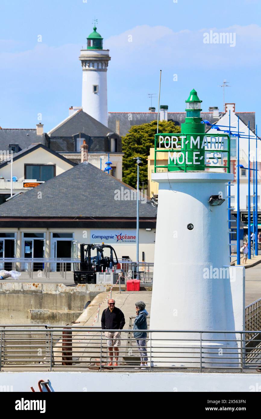 Port Haliguen, Quiberon, Cote de Morbihan, Brittany, Bretagne, France Stock Photo - Alamy