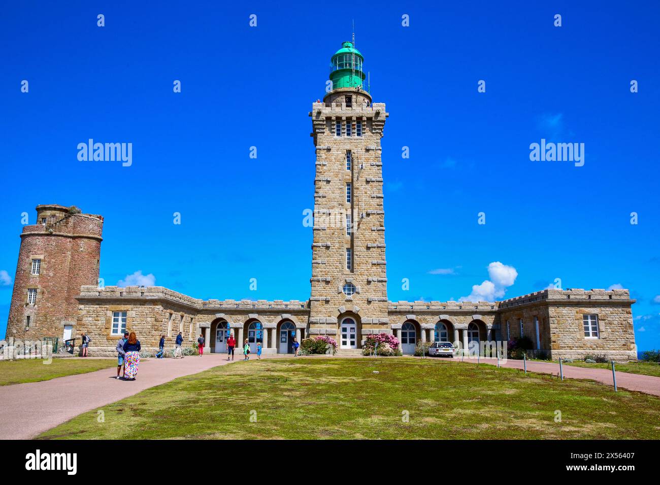 Lighthouse, Cap Frehel, Côtes d´Armor, Bretagne, Brittany, France Stock ...