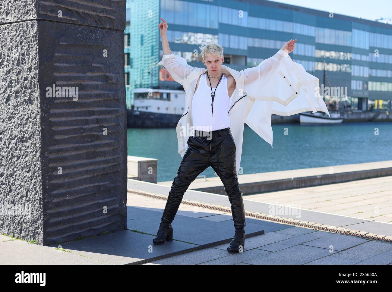 Malmo, Sweden. 07th May, 2024. Belgian candidate for the 2024 ...