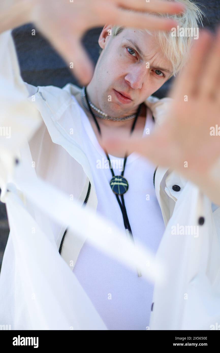 Malmo, Sweden. 07th May, 2024. Belgian candidate for the 2024 ...