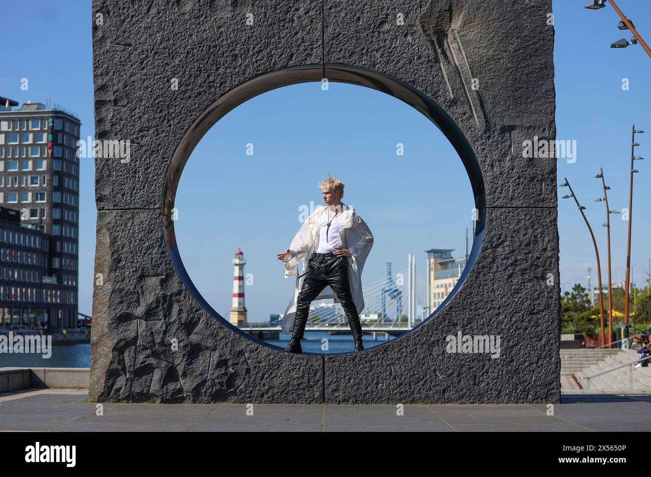 Malmo, Sweden. 07th May, 2024. Belgian candidate for the 2024 ...