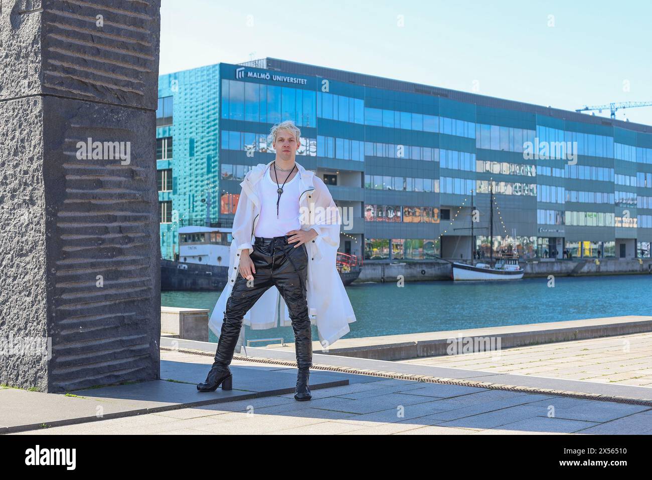 Malmo, Sweden. 07th May, 2024. Belgian candidate for the 2024 ...