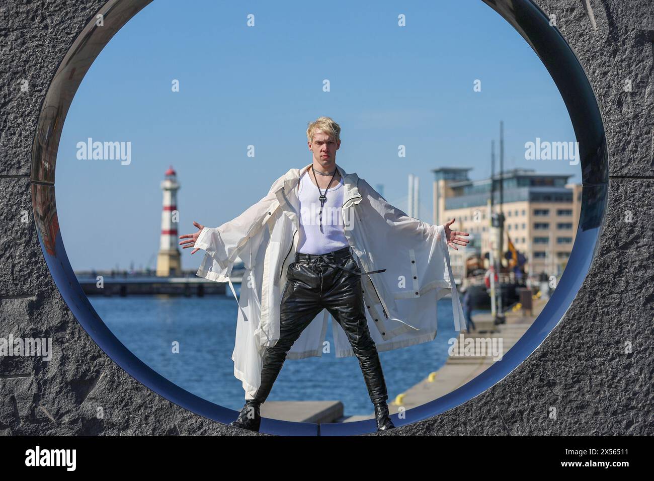 Malmo, Sweden. 07th May, 2024. Belgian candidate for the 2024 ...