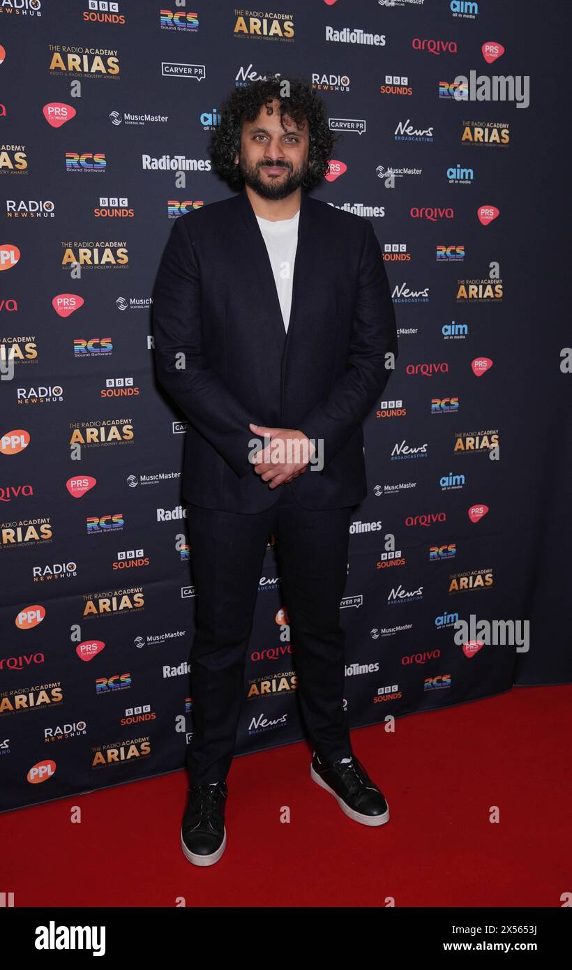 Nish Kumar attending the Radio Academy ARIAS at the Theatre Royal Drury ...
