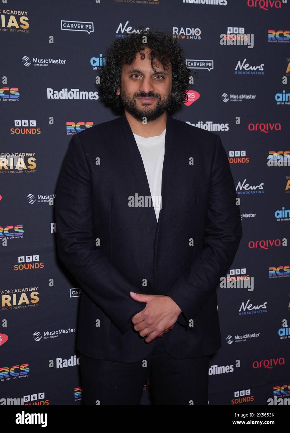 Nish Kumar attending the Radio Academy ARIAS at the Theatre Royal Drury ...
