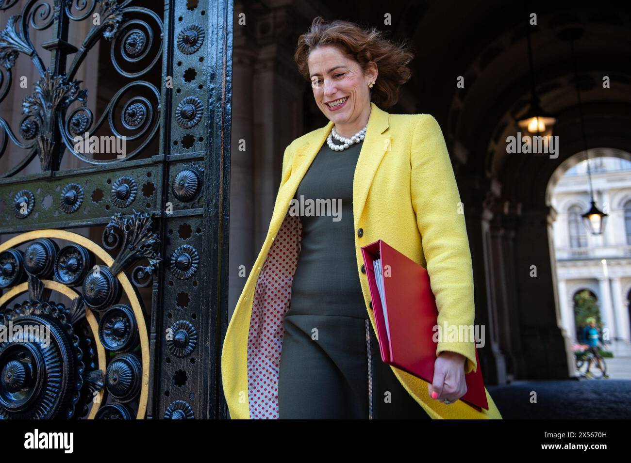 London, England, UK. 7th May, 2024. Health Secretary VICTORIA ATKINS ...