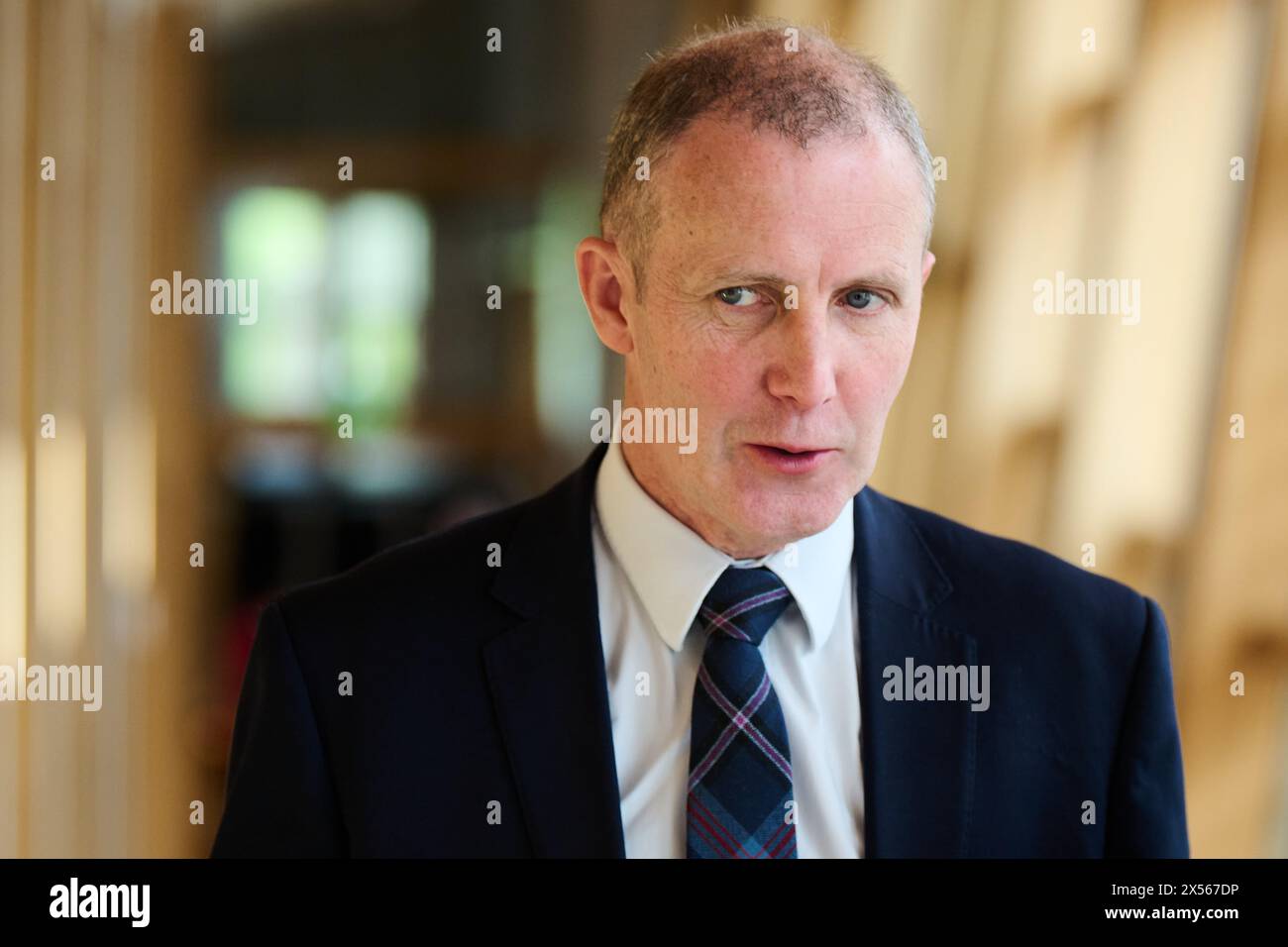 Edinburgh Scotland, UK 07 May 2024. Michael Matheson at the Scottish ...