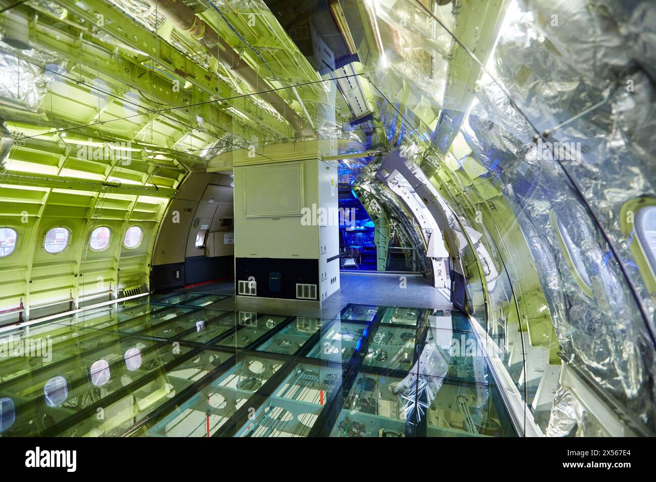Airbus A300B aircraft. Aeroscopia. Aeronautical Museum. Toulouse. Haute ...