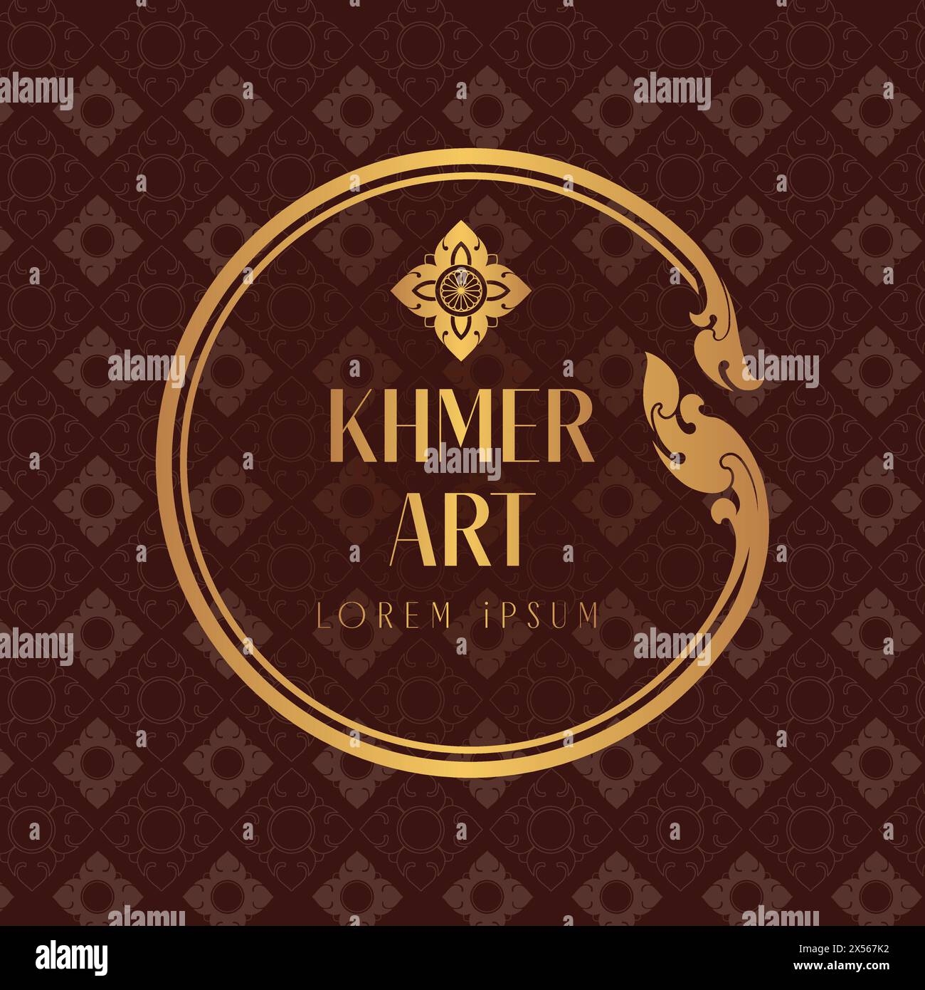 Khmer Art Frame Khmer Art Frame Stock Vector Images Alamy