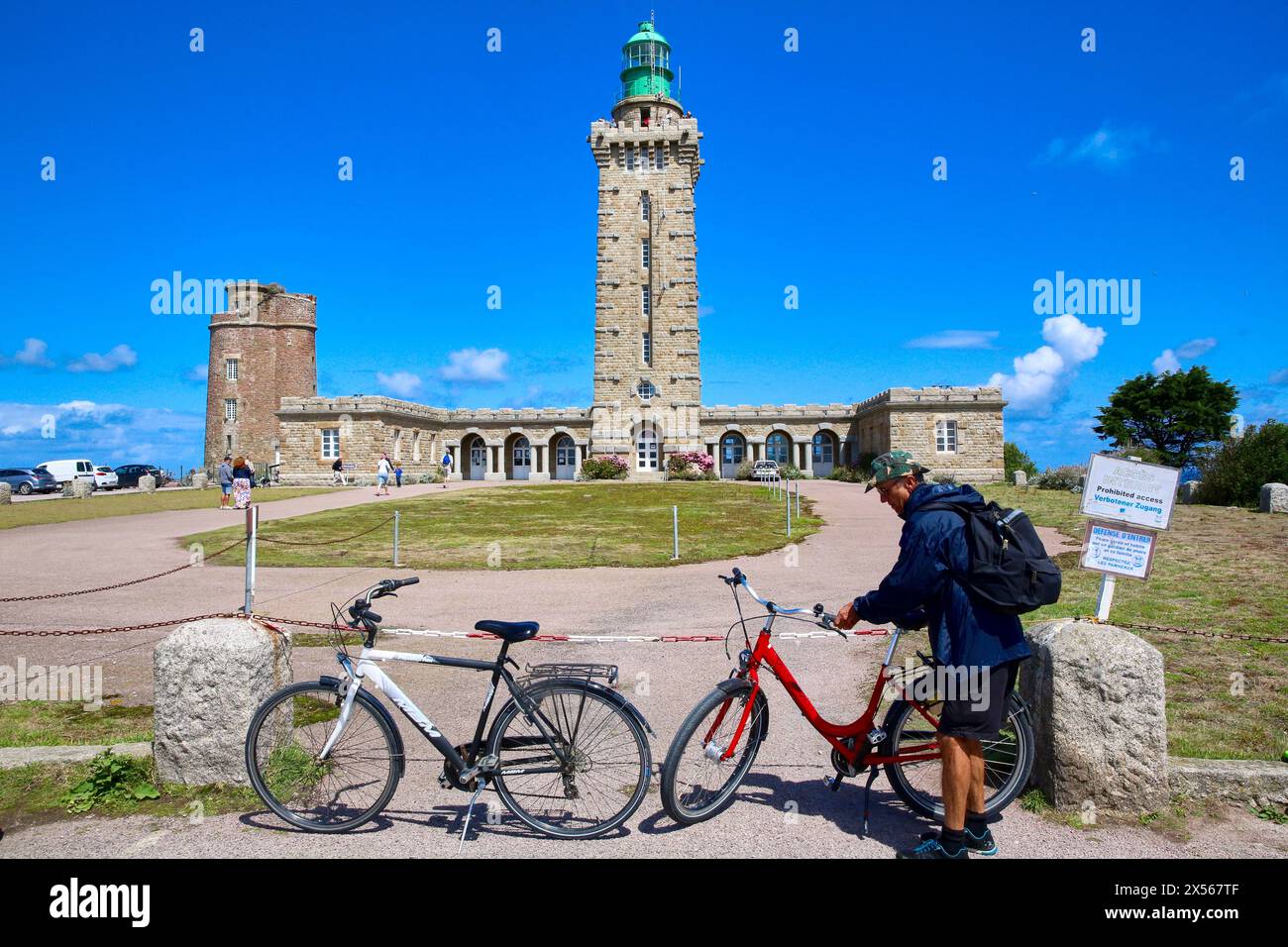 Lighthouse, Cap Frehel, Côtes d´Armor, Bretagne, Brittany, France Stock ...