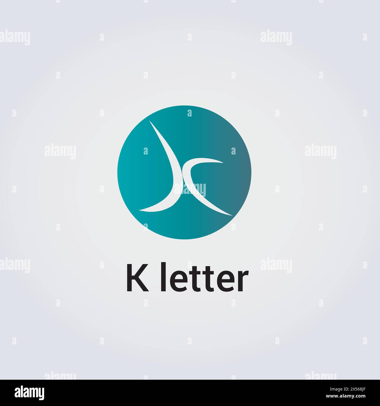 K Letter Icon Design Single Isolated Logo Design Brand Corporate ...
