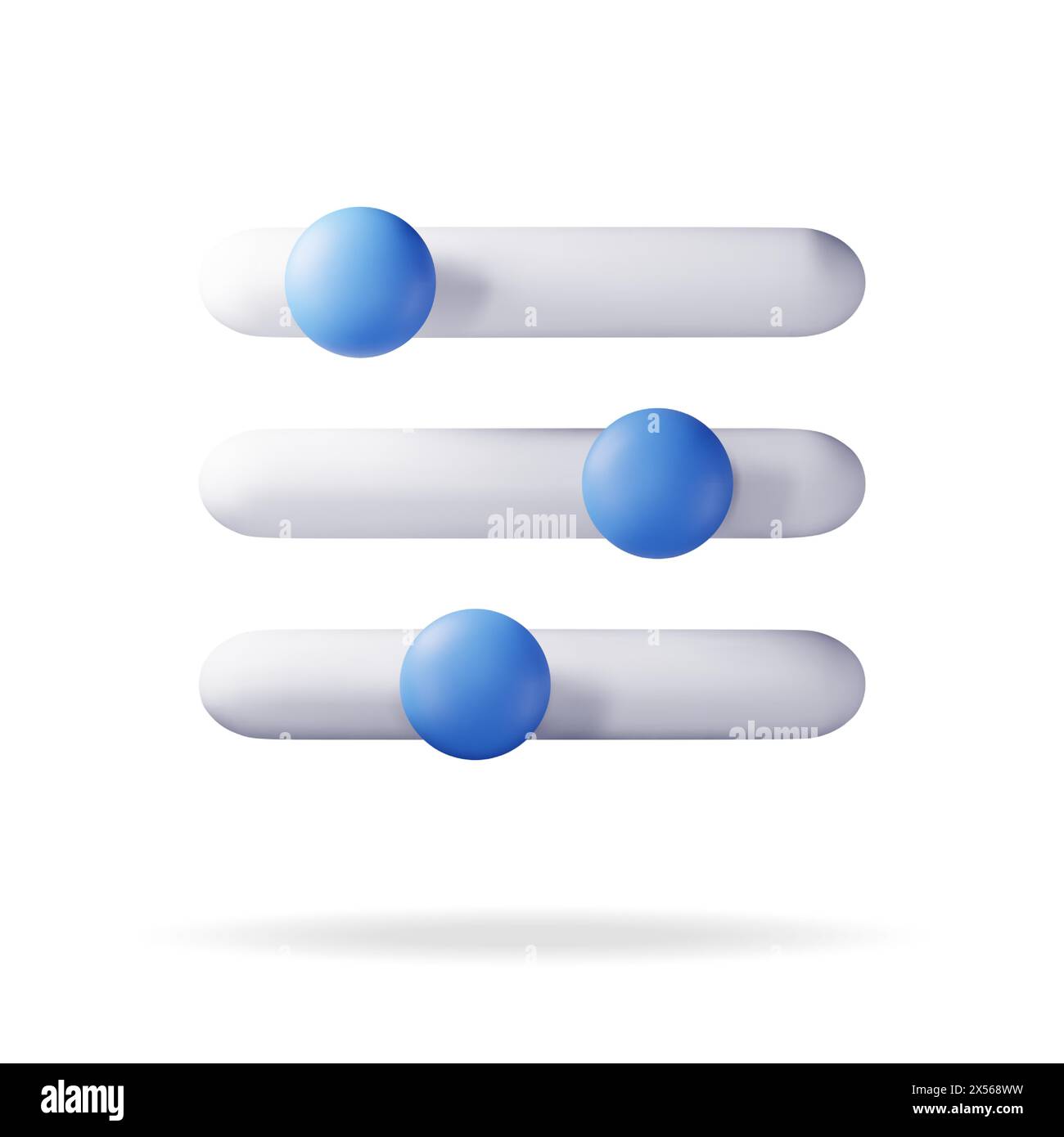 3D filter button icon isolated on white Stock Vector Image & Art - Alamy