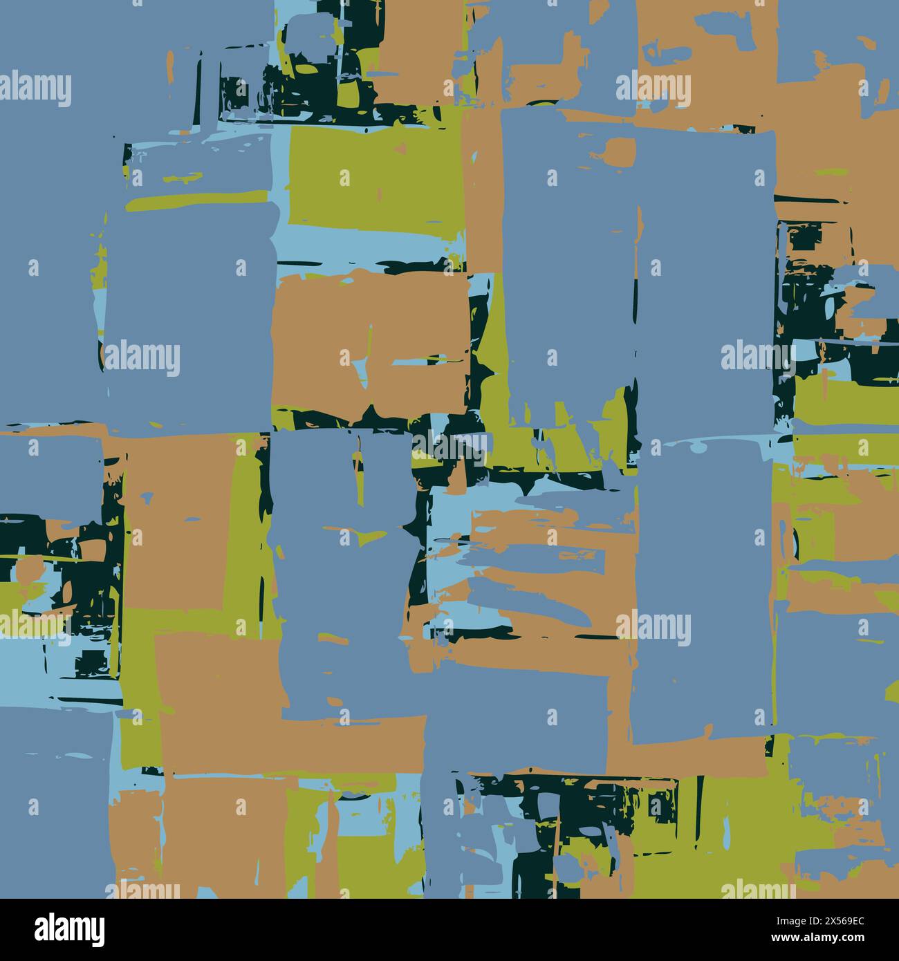 Modern Abstract Art - Vector Illustration From Original Contemporary ...