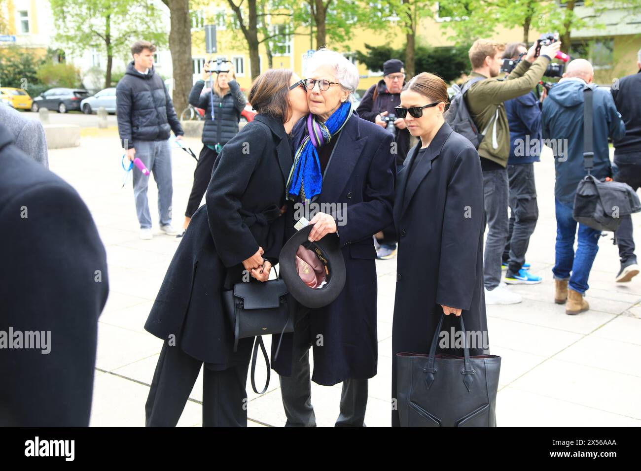 Sarah Lena Herzsprung, Bernd Herzsprung und Hannah Herzsprung bei der ...