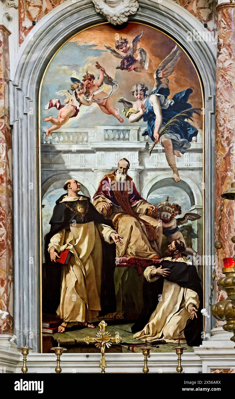 Italy Venice Church Santa Maria del Rosario - St Pius, St Thomas ...
