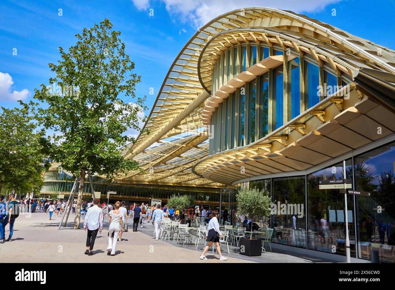 Forum des Halles, the Canopy (2016) designed by architects Patrick ...