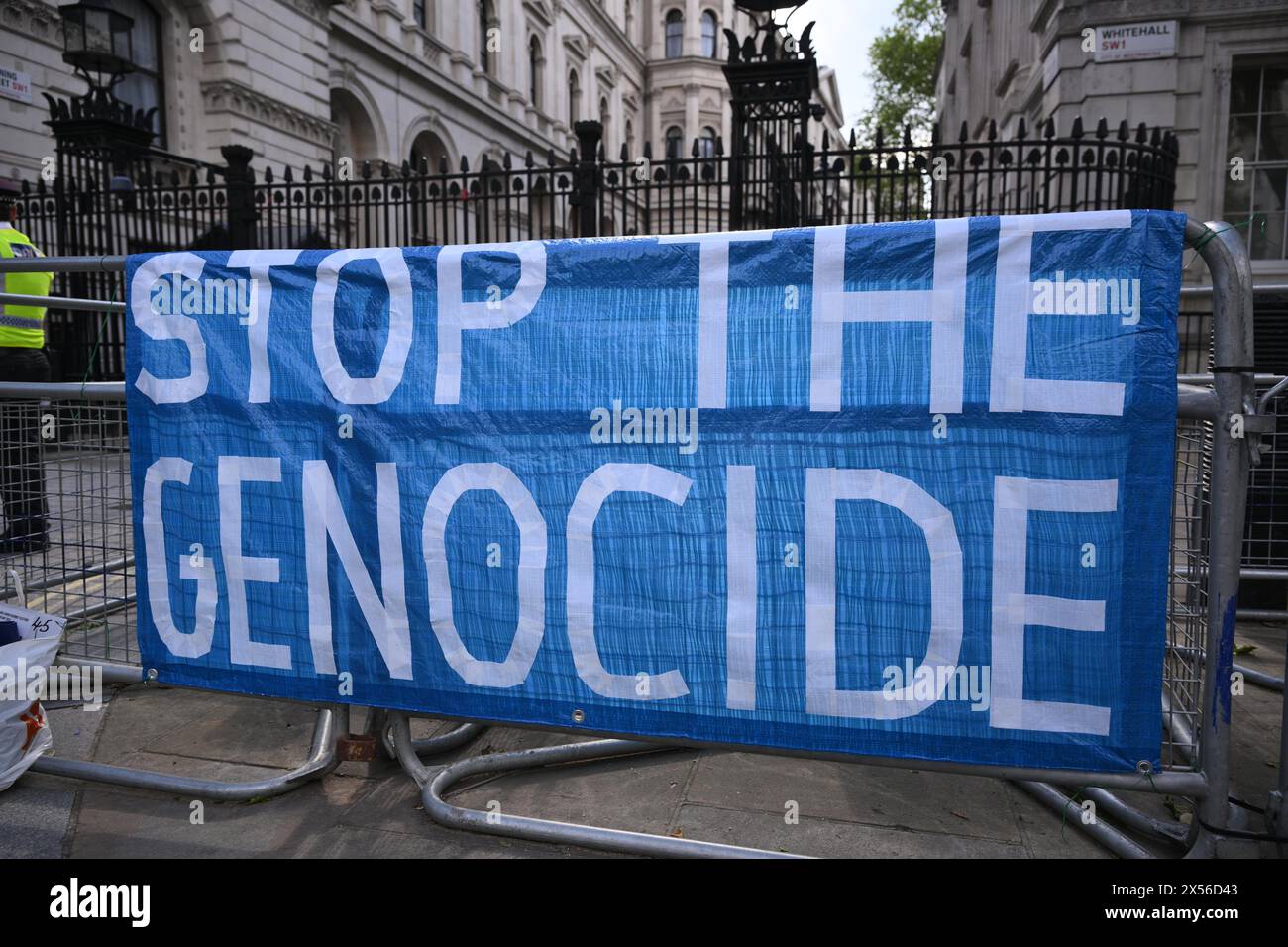 London, England, UK. 7th May, 2024. Pro-Palestine protesters stage an ...