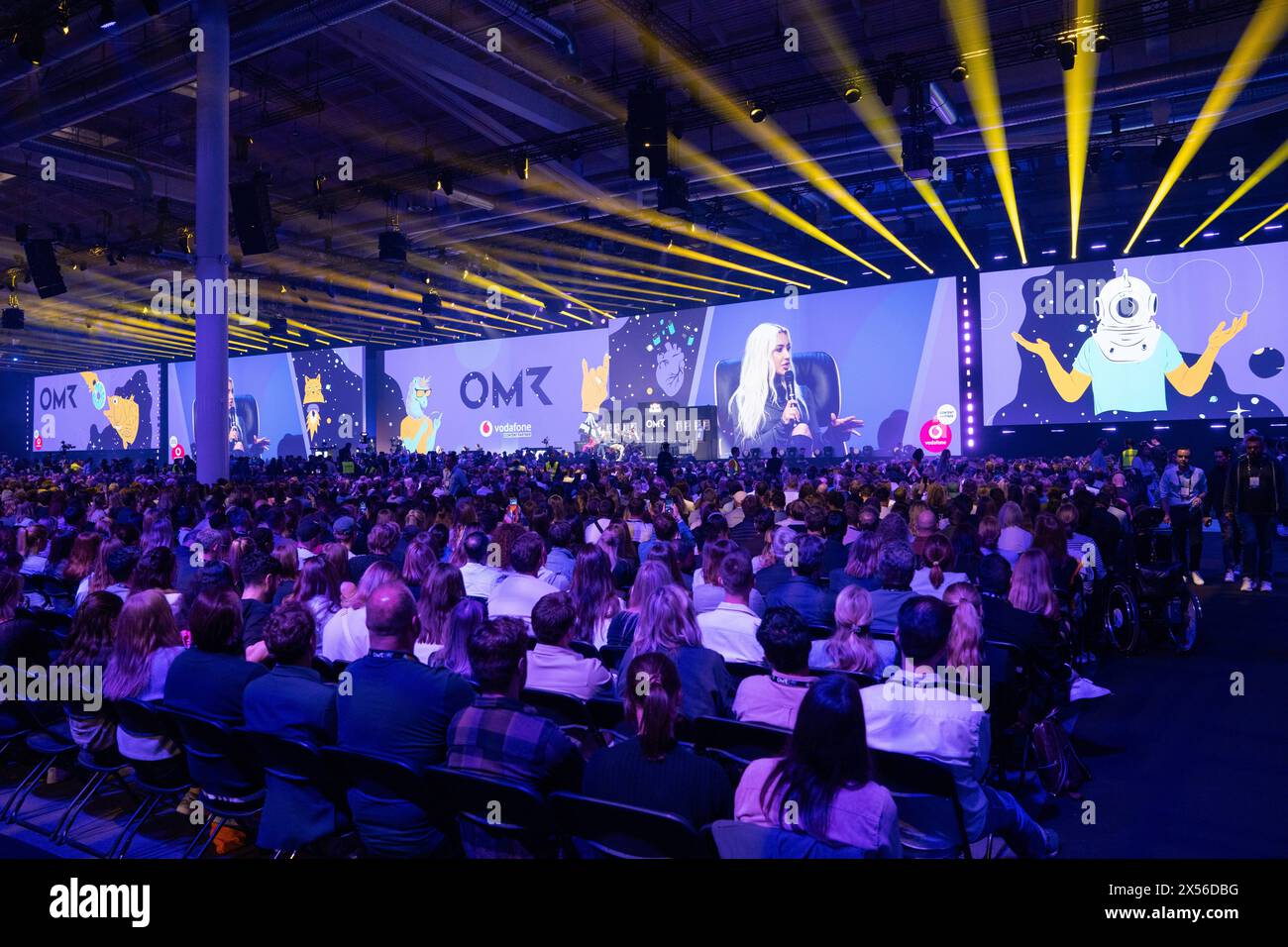 OMR Festival Online Marketing Rockstars Festival 2024 in Hamburg Kim Kardashian, US ...