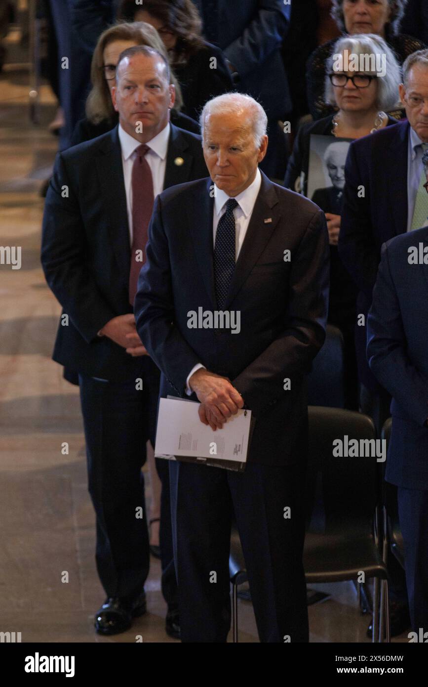 Washington, United States. 07th May, 2024. President Joe Biden stands ...