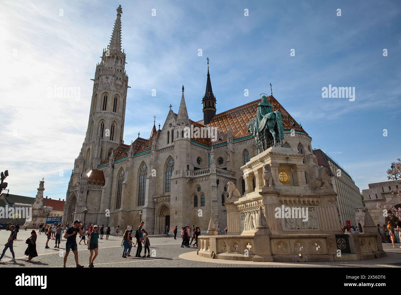 The Matthias Church, a Catholic church located in the Holy Trinity ...