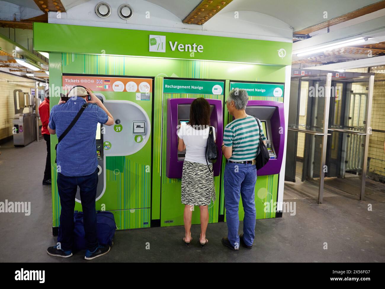 Subway ticket sales, Metro, Paris, France Stock Photo - Alamy