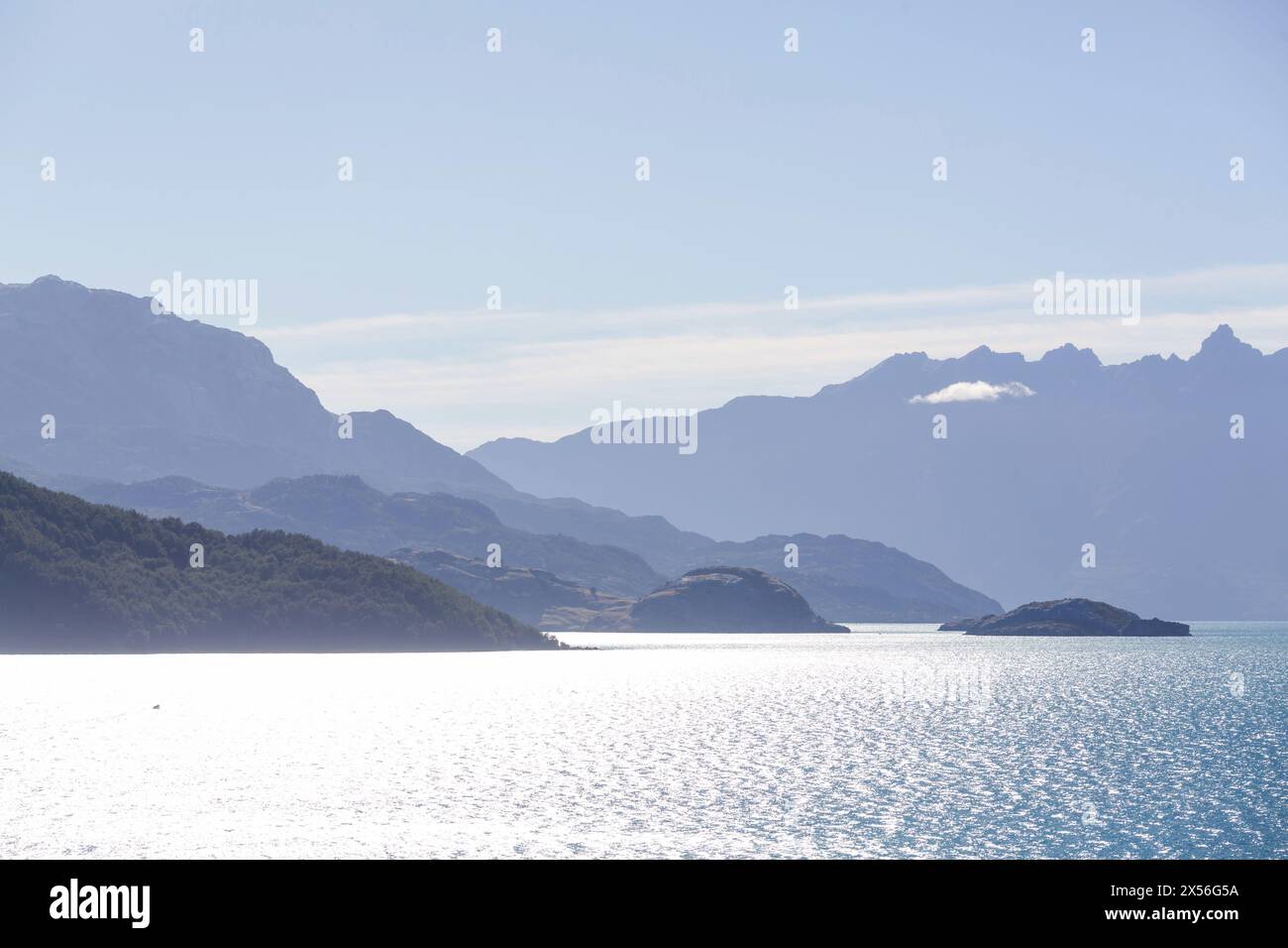 General Carrera Lake, Carretera Austral, Patagonia - Chile. Beautiful ...